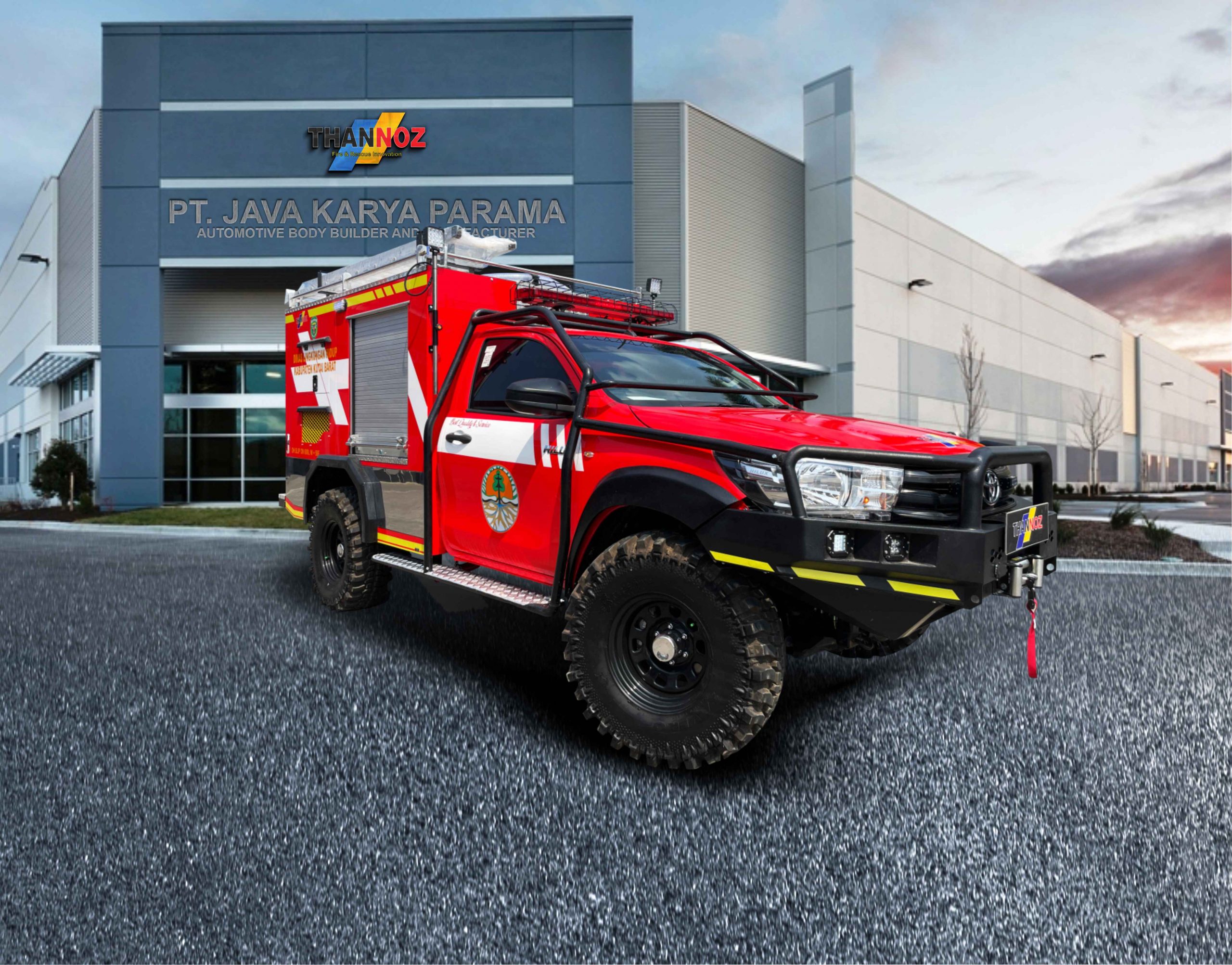 DH FIRE JEEP SLIP ON 600L + 50 Foam – Thannoz